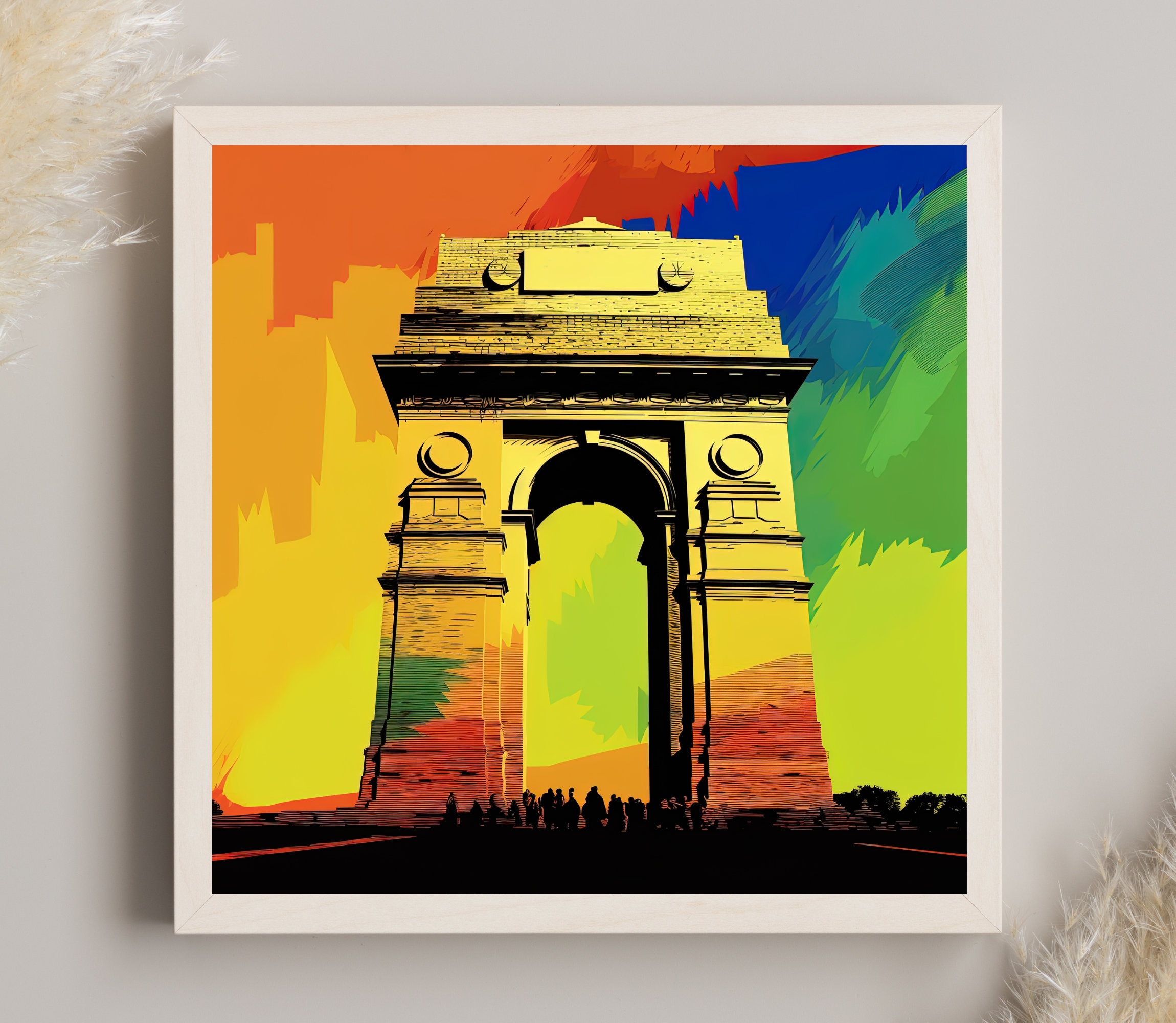 India Gate Painting