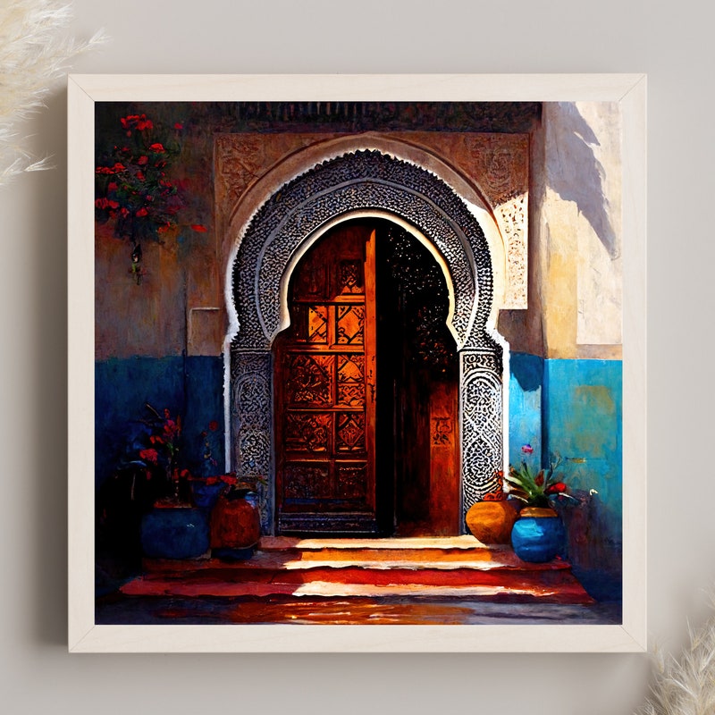 Moroccan Art - Etsy