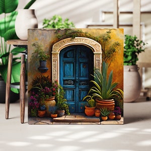 Mexican Home Decor - Mexican Wall Art for Living Room - Mexican Door ...