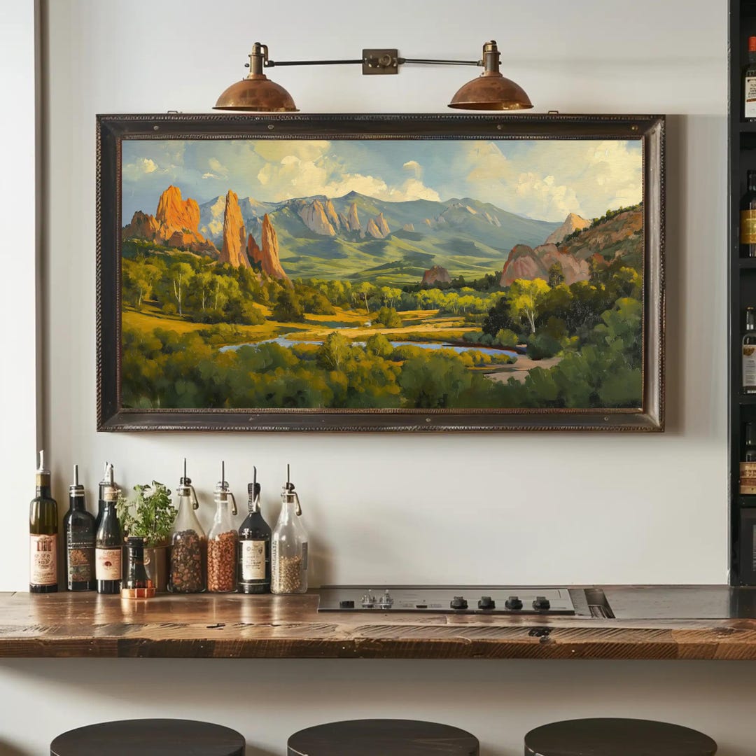 Garden of the Gods Colorado Springs Canvas | Nature Wall Art | Framed ...