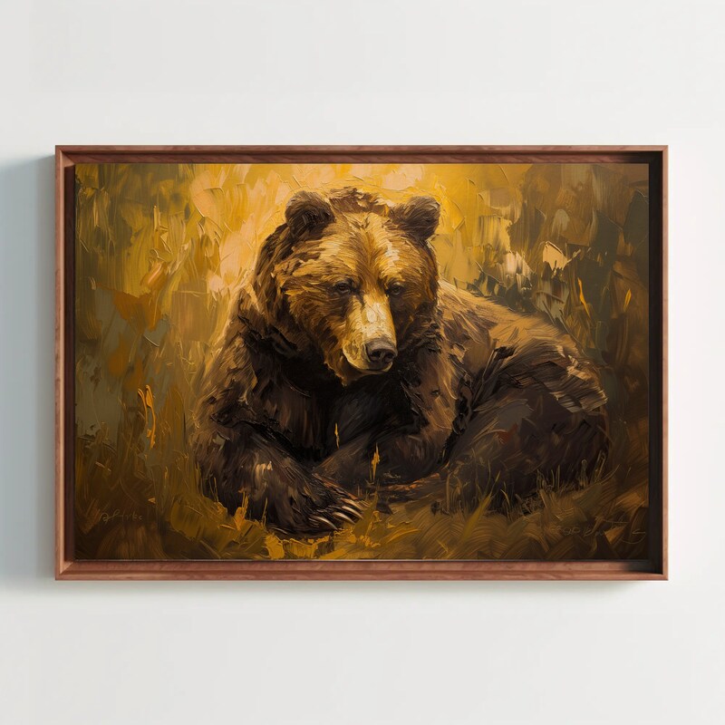 Bear Art - Etsy