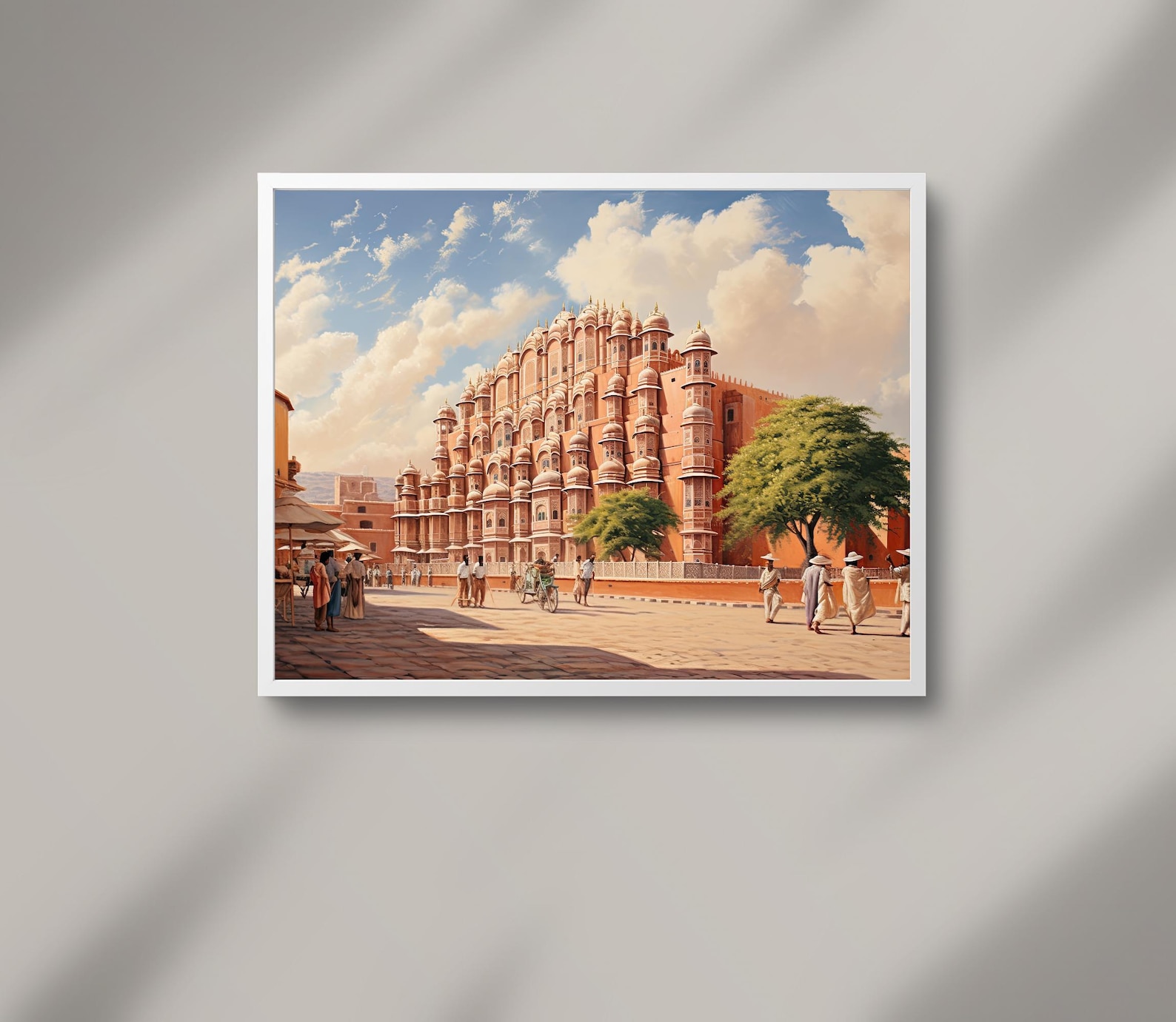Hawa Mahal Jaipur Canvas Print, Rajasthan Indian Art - Etsy