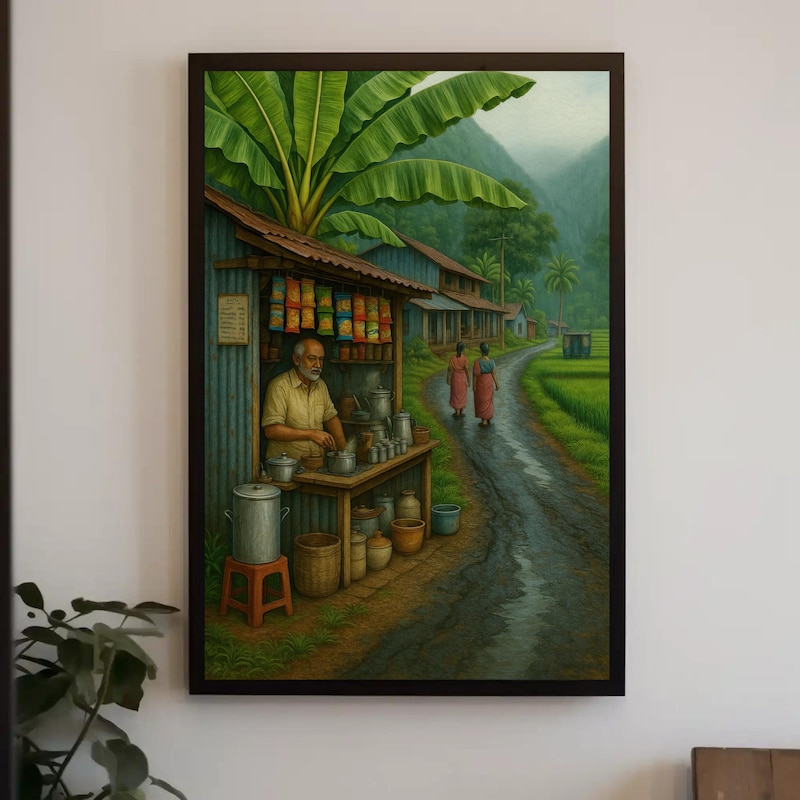 Chai Oil Painting - Etsy