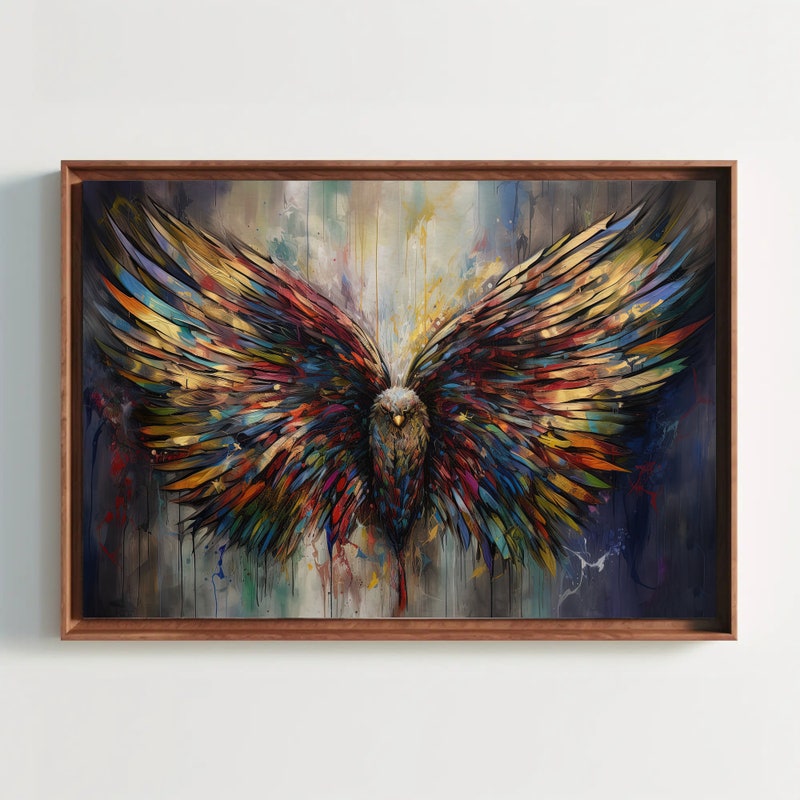 Abstract Eagle Art - Etsy