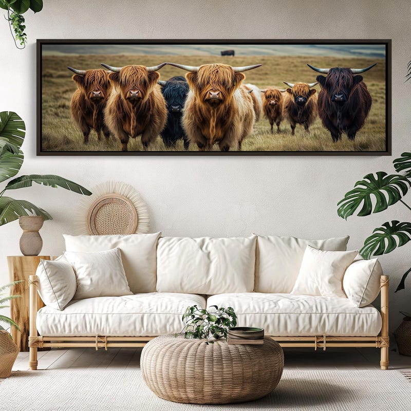 Western Pictures Cow - Etsy
