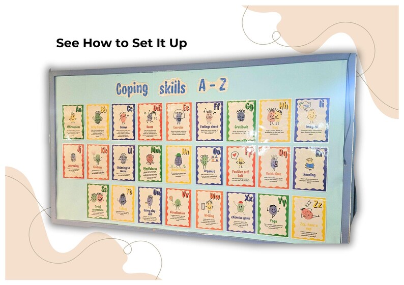 A-Z Coping Skills Chart – Classroom Calming Corner (PDF Download) - Etsy