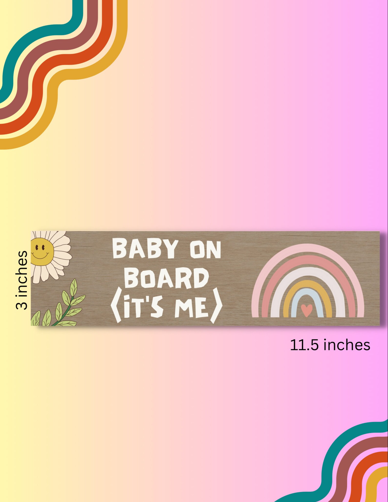 Baby on Board Its Me Funny Meme Bumper Stickers Funny - Etsy