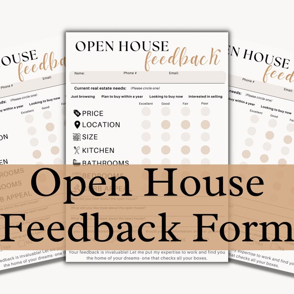 Customer Feedback Form Template - Etsy