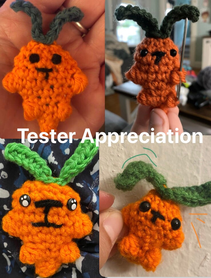 Ted the Carrot Bunny PDF Printable PATTERN - Etsy