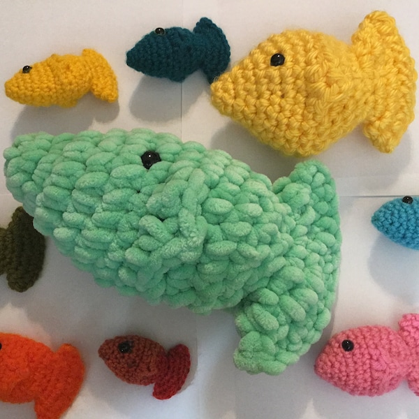 Crochet Fish Pattern - Etsy