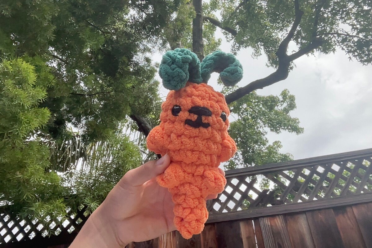 Ted the Carrot Bunny PDF Printable PATTERN - Etsy