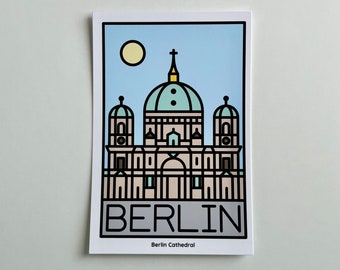 Berlin Cards - Single or Sets, From Reichstag to Alexander Place, High ...