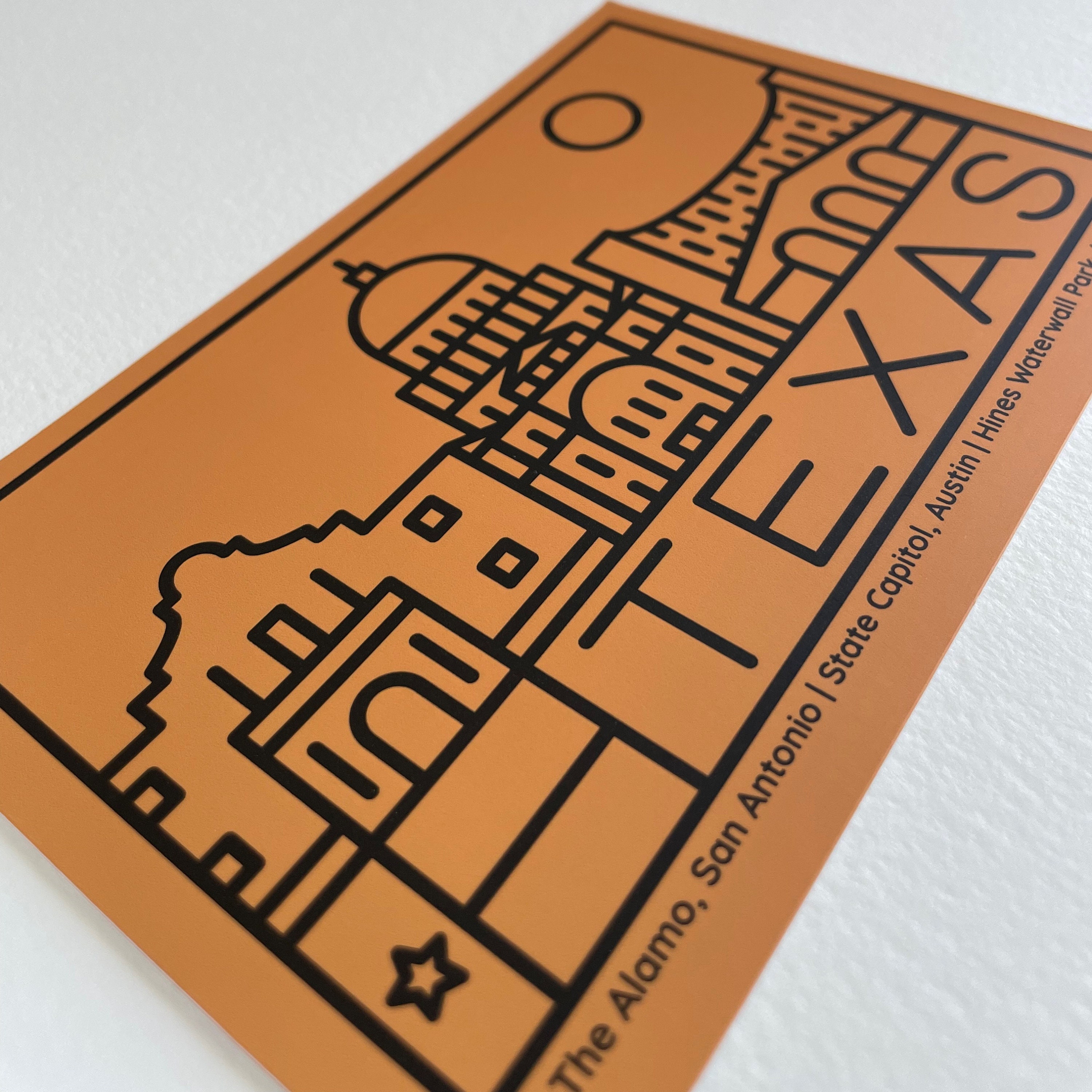 Texas Postcard - Etsy