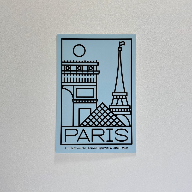Paris Postcards - Etsy