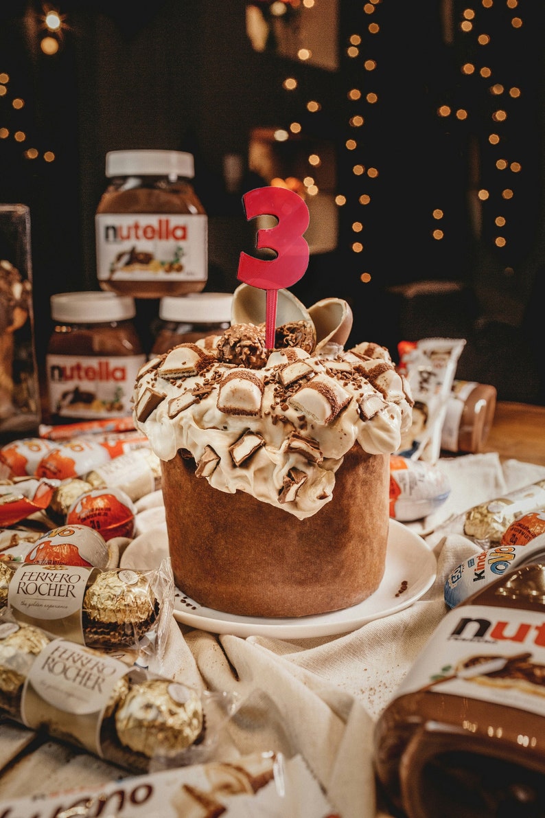 Cake Topper Cake Design Cake Dressing Numbers on Cake Event Cake ...