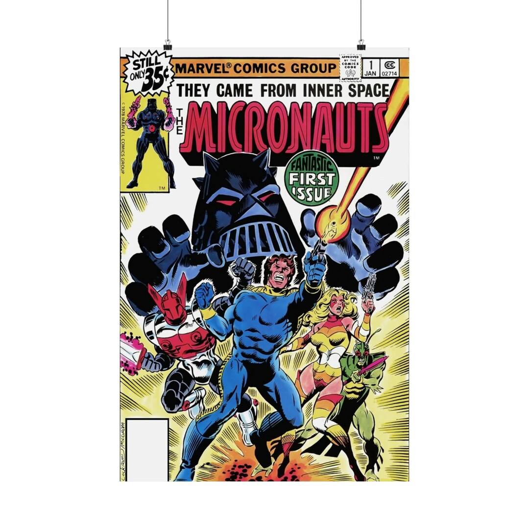 Micronauts First Edition Matte Vertical Poster - Etsy