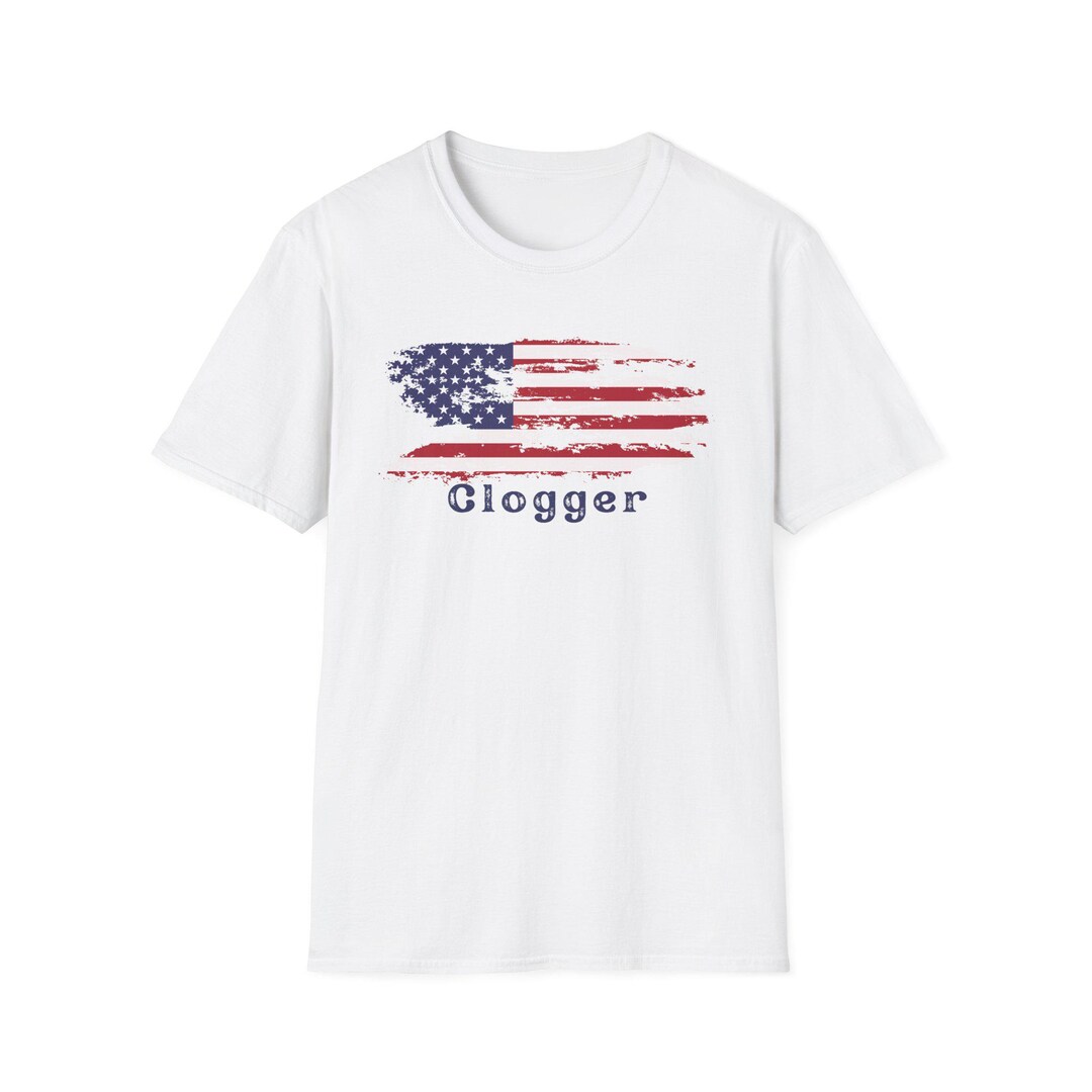 Patriotic Clogger T-shirt - Perfect for 4th of July Clogging ...