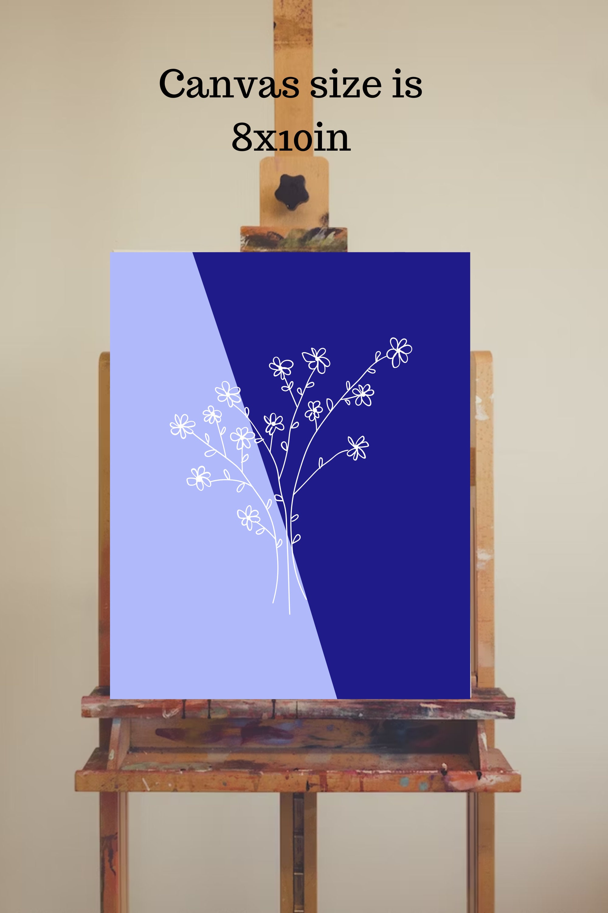 Custom Embroidered Canvas Line Art Personalizable Line Art Canvas Wall ...