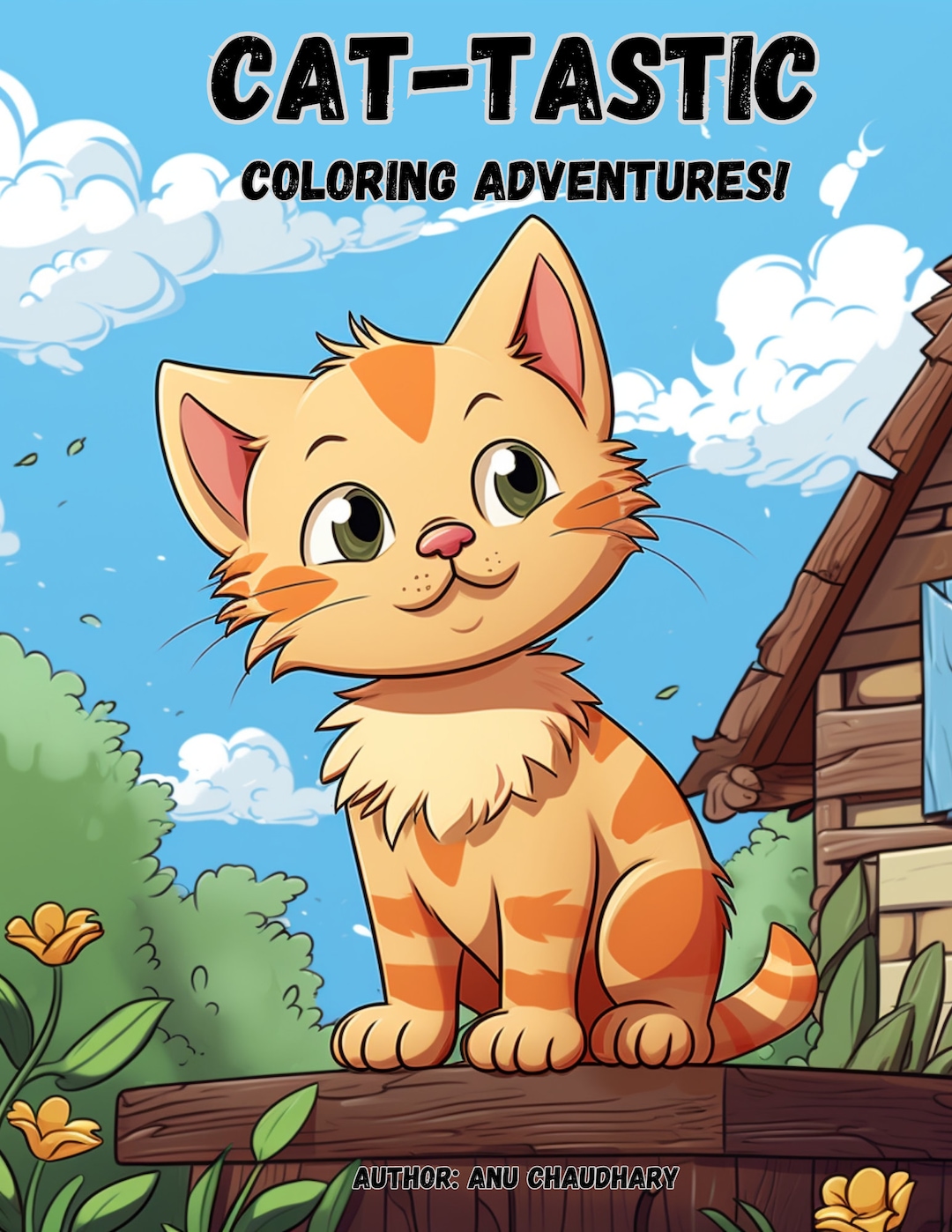 Cat-tastic Coloring Adventure: Cute Kitty Cat Coloring Book, Gift Ideas ...