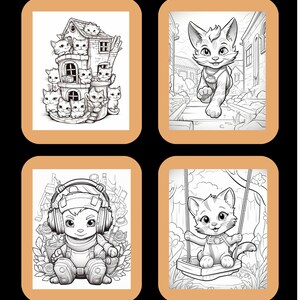 Cat-tastic Coloring Adventure: Cute Kitty Cat Coloring Book, Gift Ideas ...