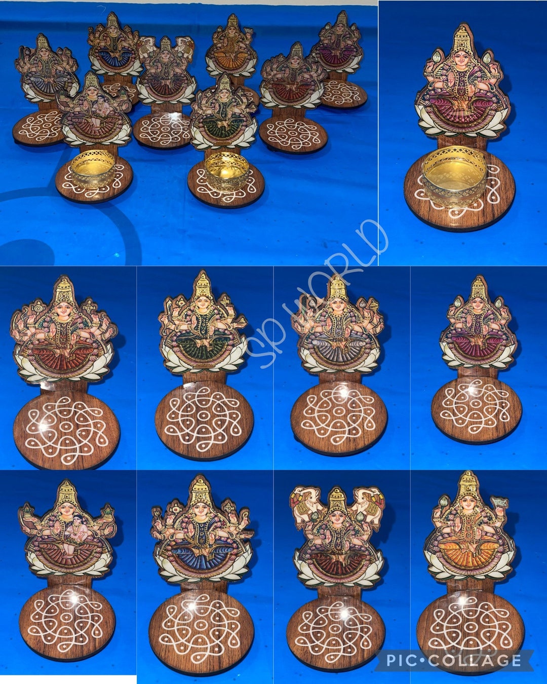 Ashtalakshmi Diya Stand Diya Base Diya Stand Ashtalakshmi - Etsy