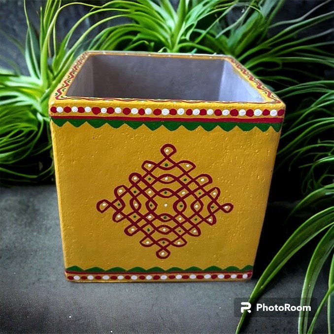 Tulasi Kota, Tulasi Pot, Tulasi Vrindavan, Holi Basil Pot, Indian Home ...