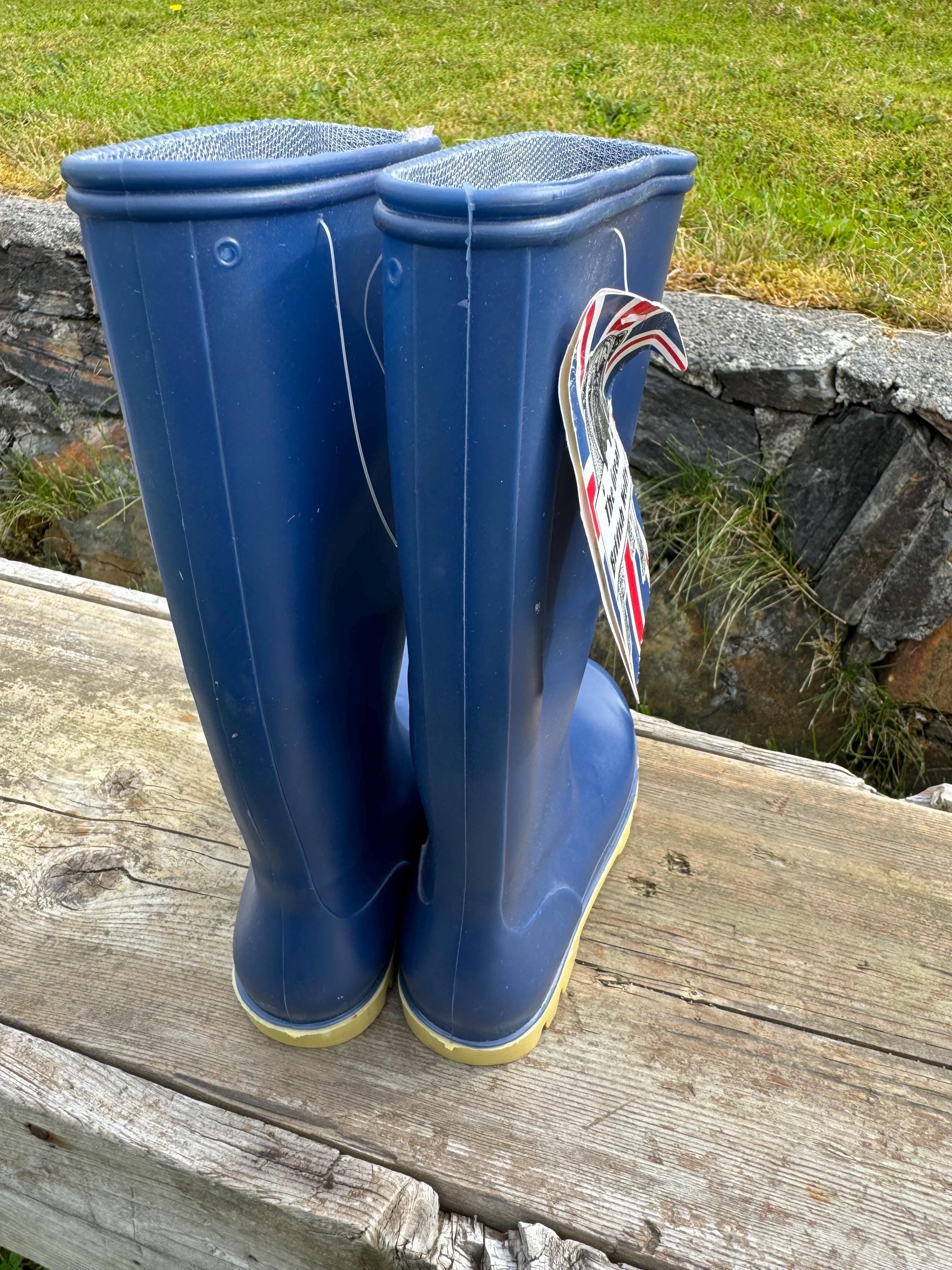 The Great British Welly Kids Rain Boots - Etsy