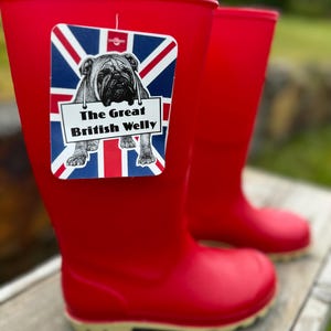 The Great British Welly Kids Rain Boots - Etsy