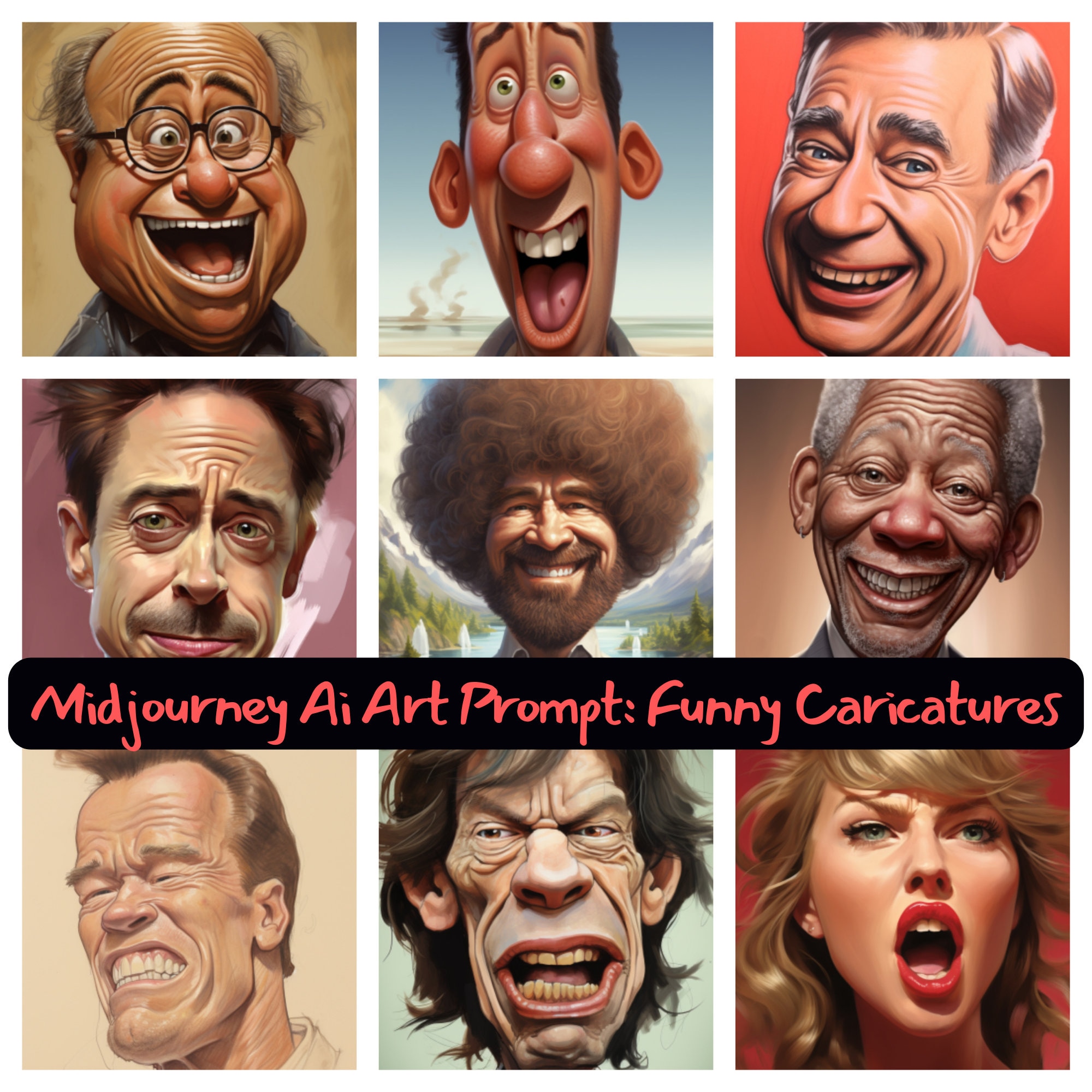 Funny Caricatures Drawings