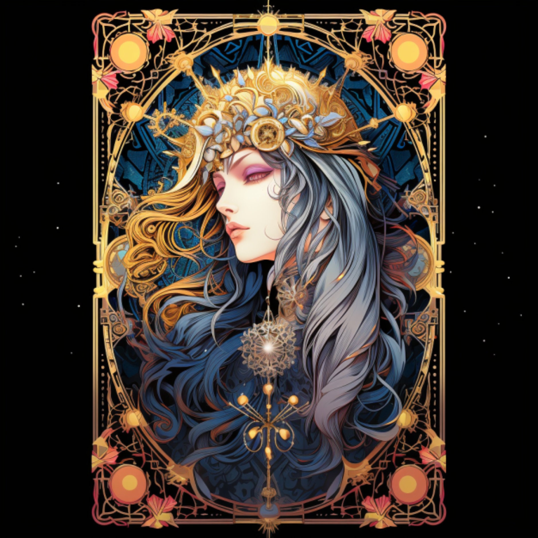 Ai Art Prompt: Fantasy Tarot Cards midjourney Ai Prompt for Making Ai ...