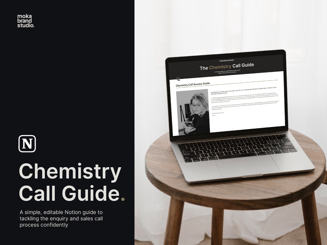 Chemistry Call Guide Discovery Call Template Client Enquiry Guide ...
