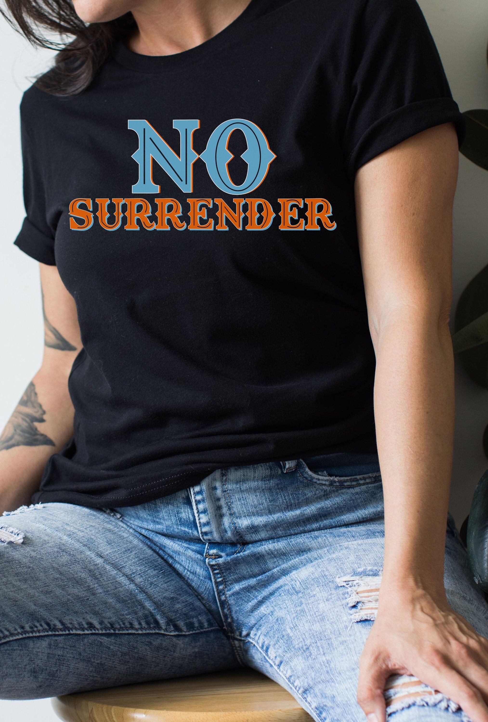 No Surrender Motivational Quotes Daily Positive Difficult Times Words ...