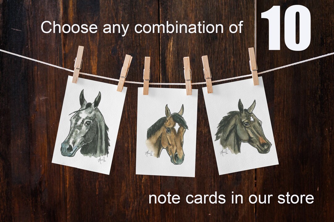 Pick Any 10 Note Cards of Your Choose Bundle Deal - Etsy