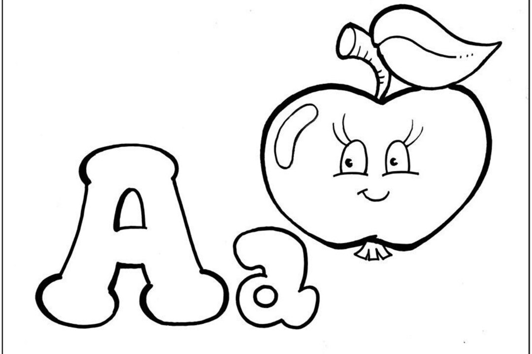 26 Alphabet Pages for Coloring! |digital Coloring Pages (printable, PDF ...