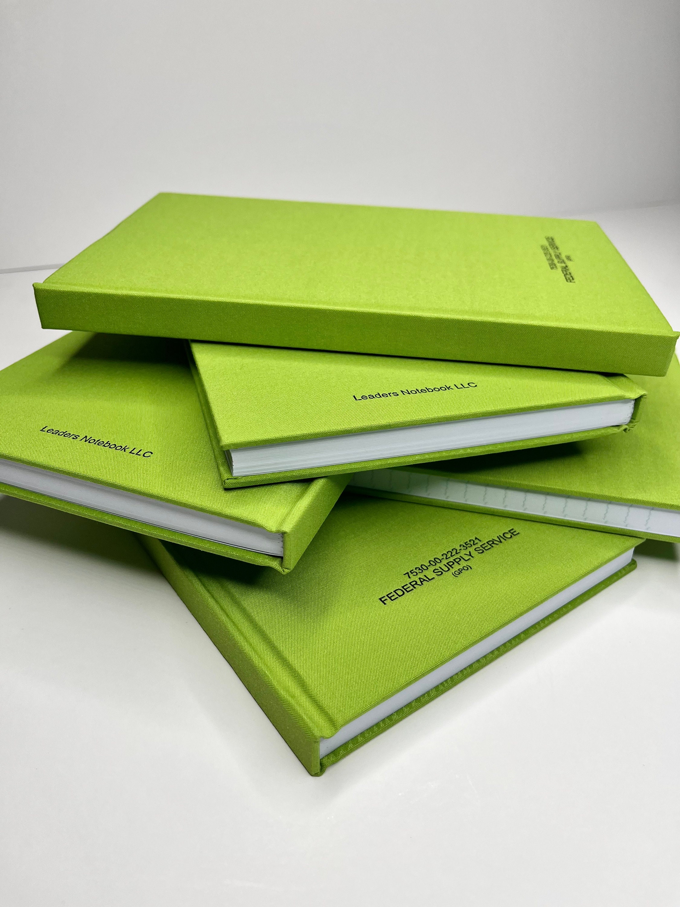 Leaders Notebook Military Green Book 192 Pages, 5.25 X 8 Army Training ...