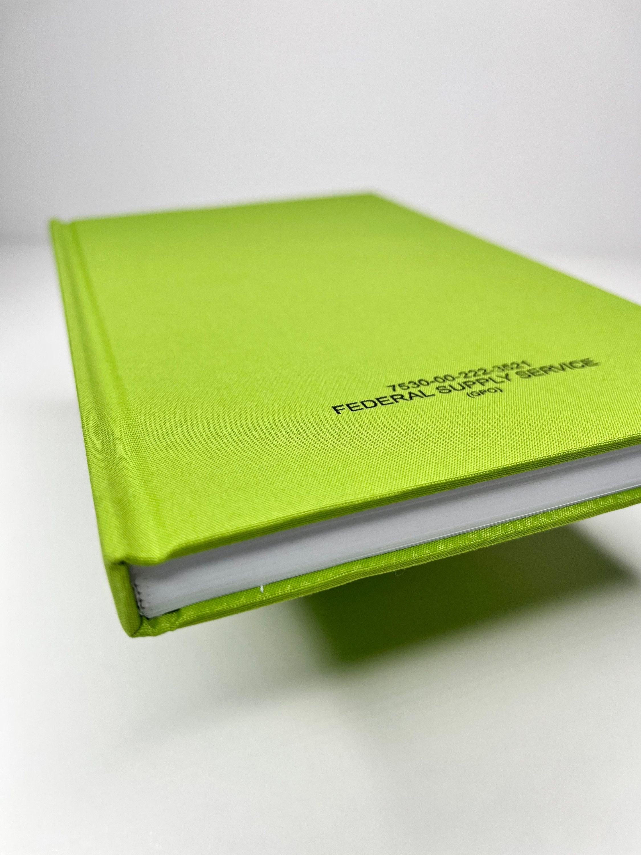 Leaders Notebook Military Green Book 192 Pages, 5.25 X 8 Army Training ...