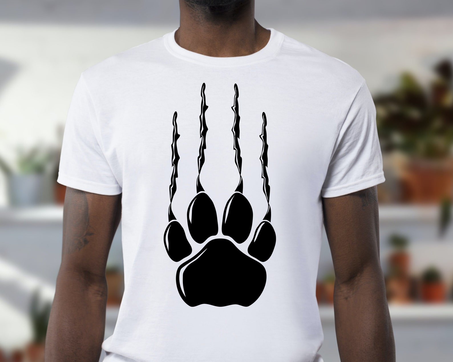 Lion Paw Print and Claw Mark Bundle in SVG, PNG, PDF, Dxf and Eps Formats for Private and ...