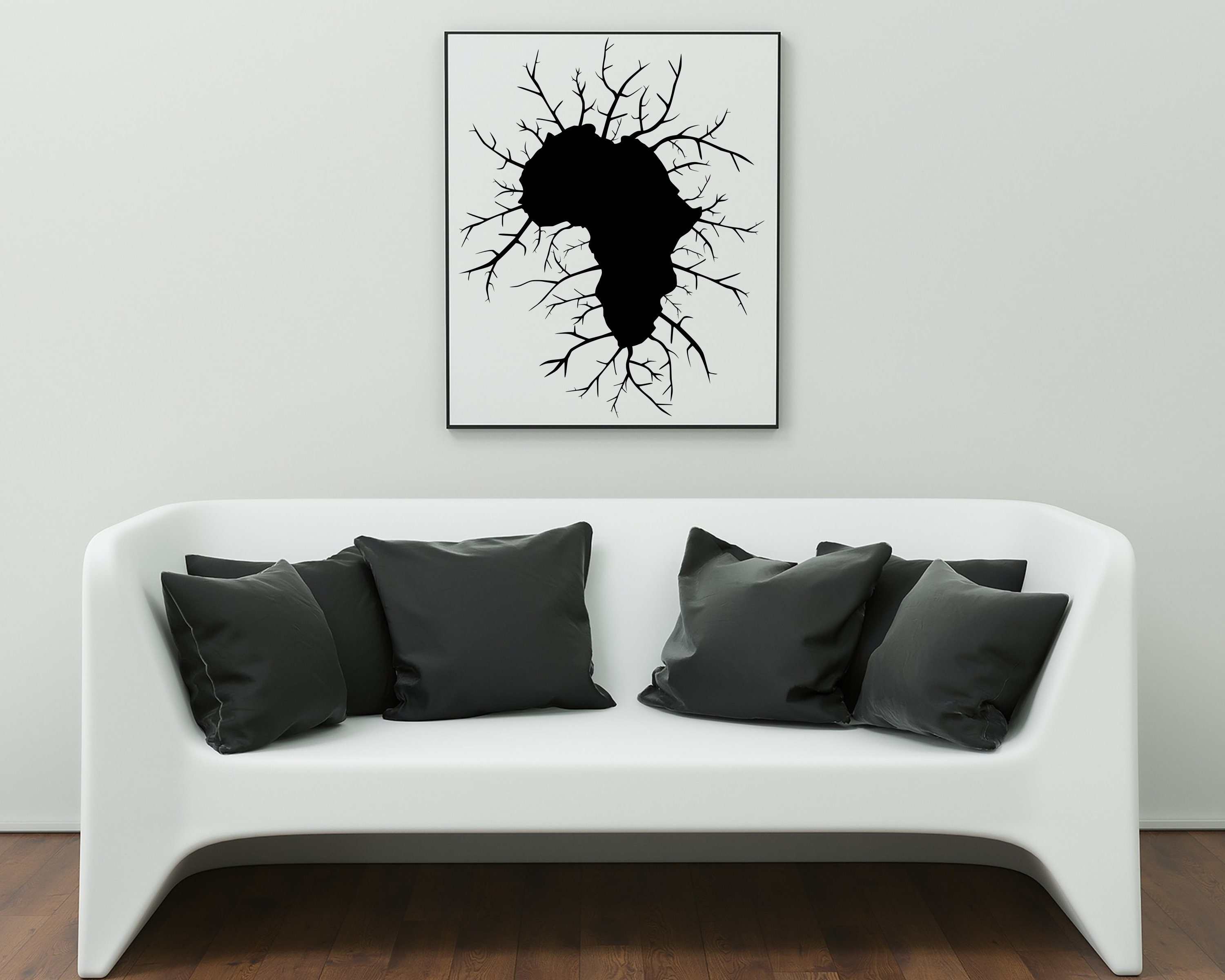 African Roots Digital Downloadable Art. SVG Png, EPS, DXF and Pdf ...