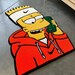 Bart Simpson Custom Tufted Rug/ Handmade Cartoon Tufting Rug - Etsy