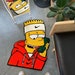 Bart Simpson Custom Tufted Rug/ Handmade Cartoon Tufting Rug - Etsy