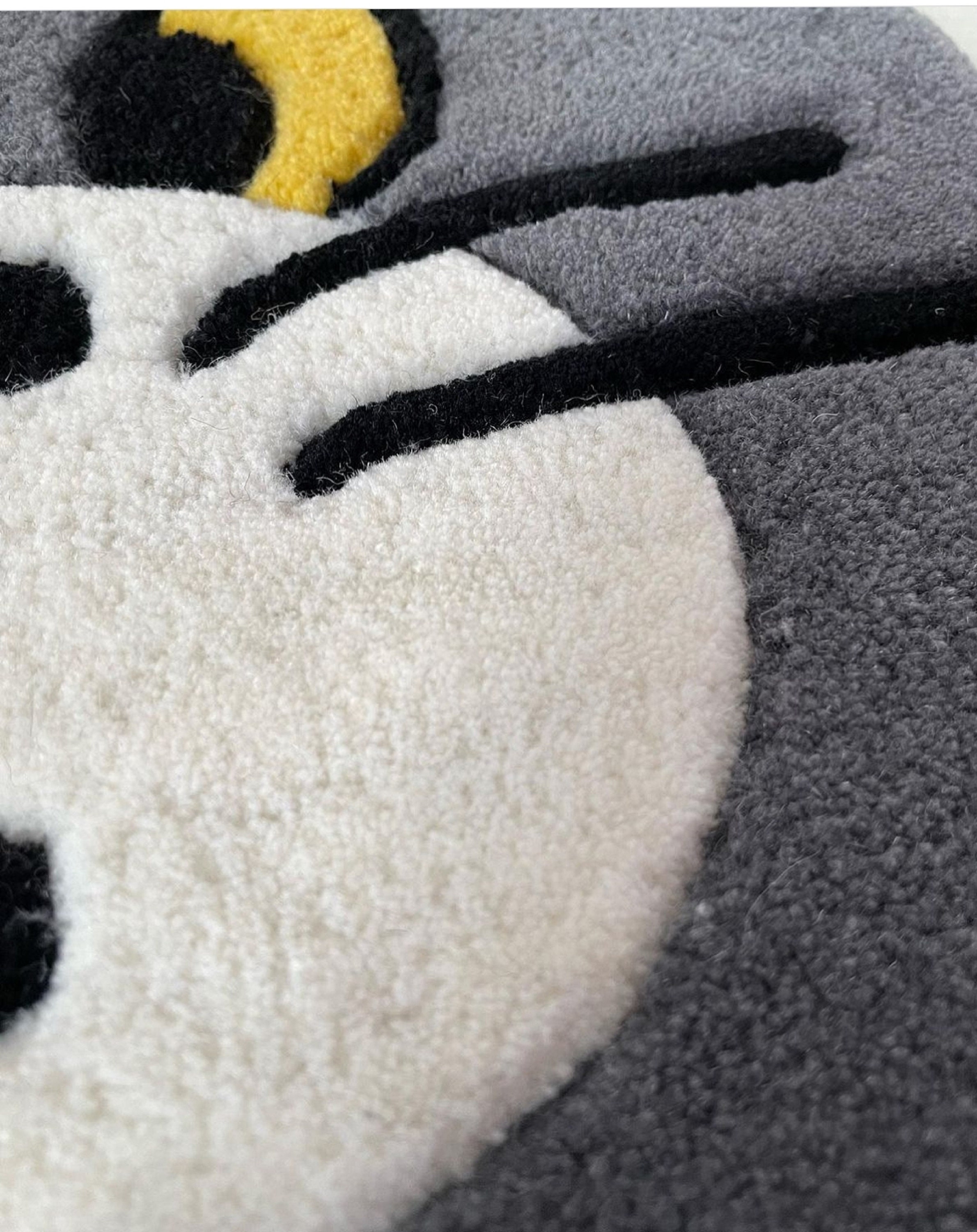 Flat Tom Custom Tufted Handmade Rug From Tom and Jerry - Etsy