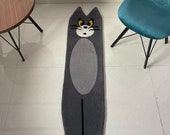 Tom and Jerry Flat Cat Rug | The Green Head