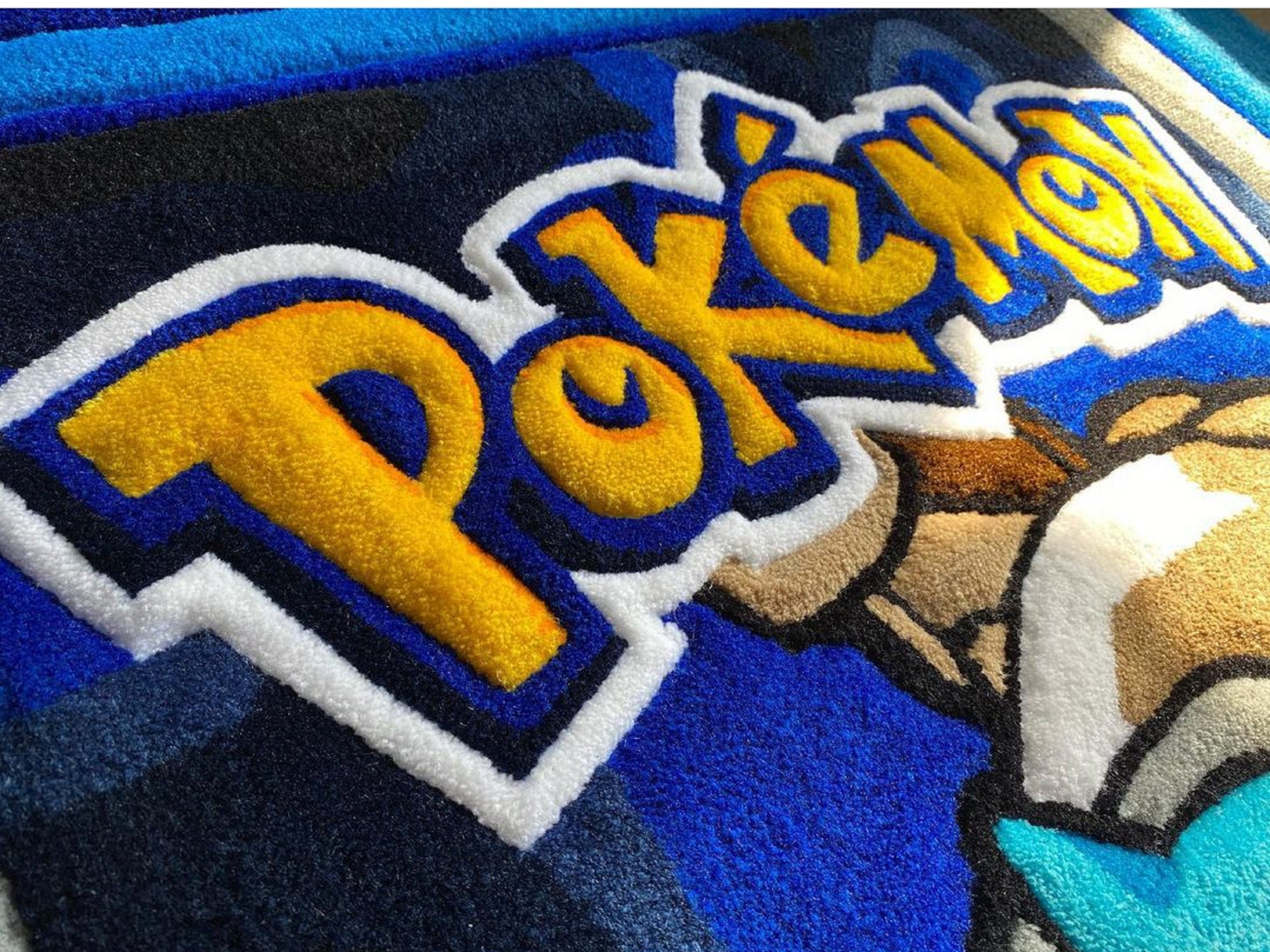 Handmade Custom Blastoise /video Game Rug/game Lover Rug/tufted Rug,art ...