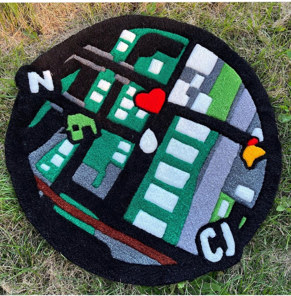 GTA Tufted Rug Custom Tufting Carpet Grand Theft Auto - Etsy