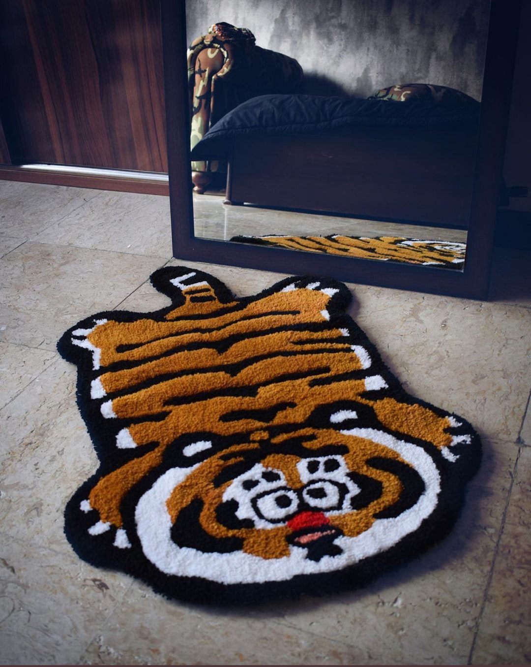 Cute Tiger Handmade Tufted Rug/custom Rug/handcarfted Rug/rug for Kids ...