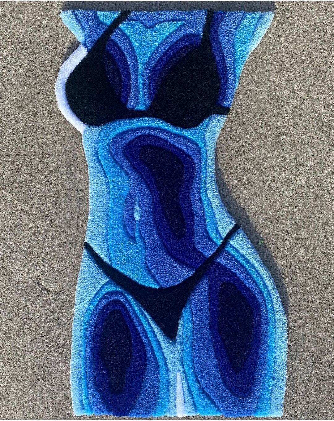 Custom Women Hot Body Thermal Handtufted Rug/handmade Rug/handcrafted ...