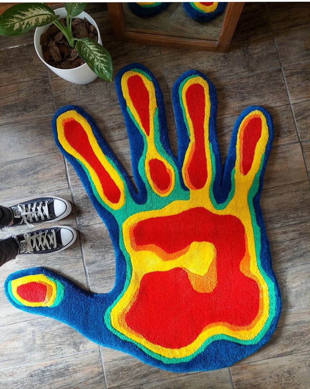 Custom Hand Thermal Handtufted Rug/handmade Rug/handcrafted - Etsy