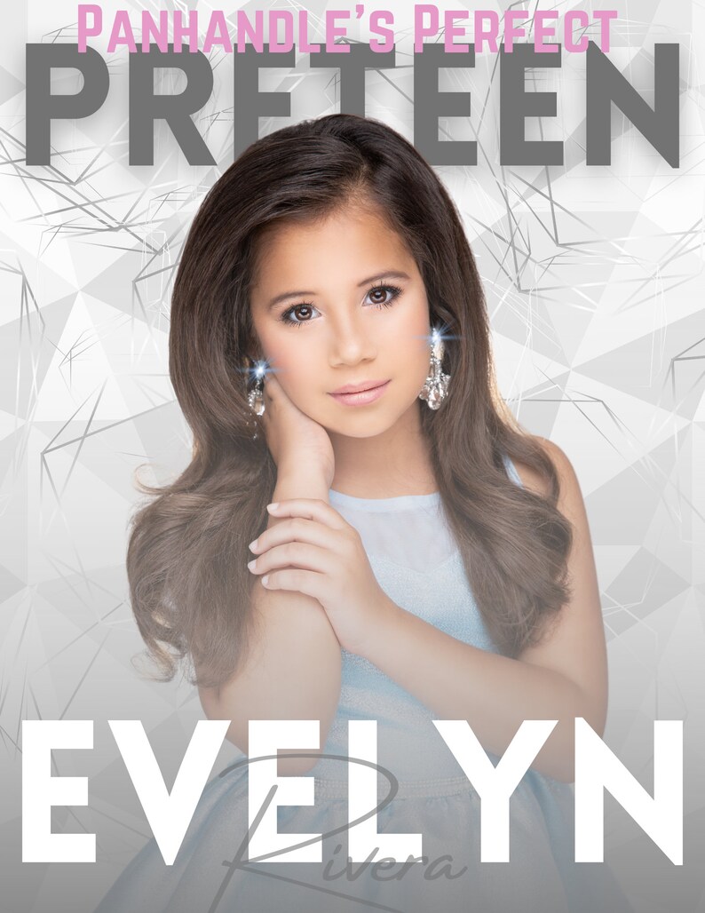 Pageant Ad Personalized, Downloadable in PNG or PDF - Etsy