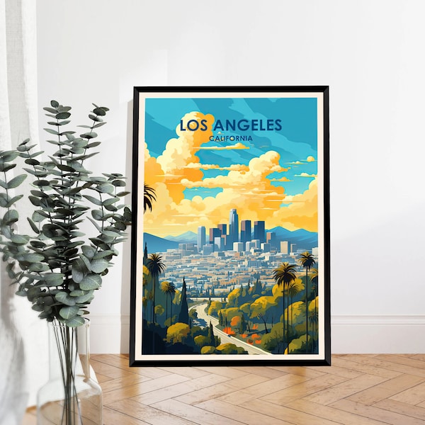 Los Angeles Poster - Etsy