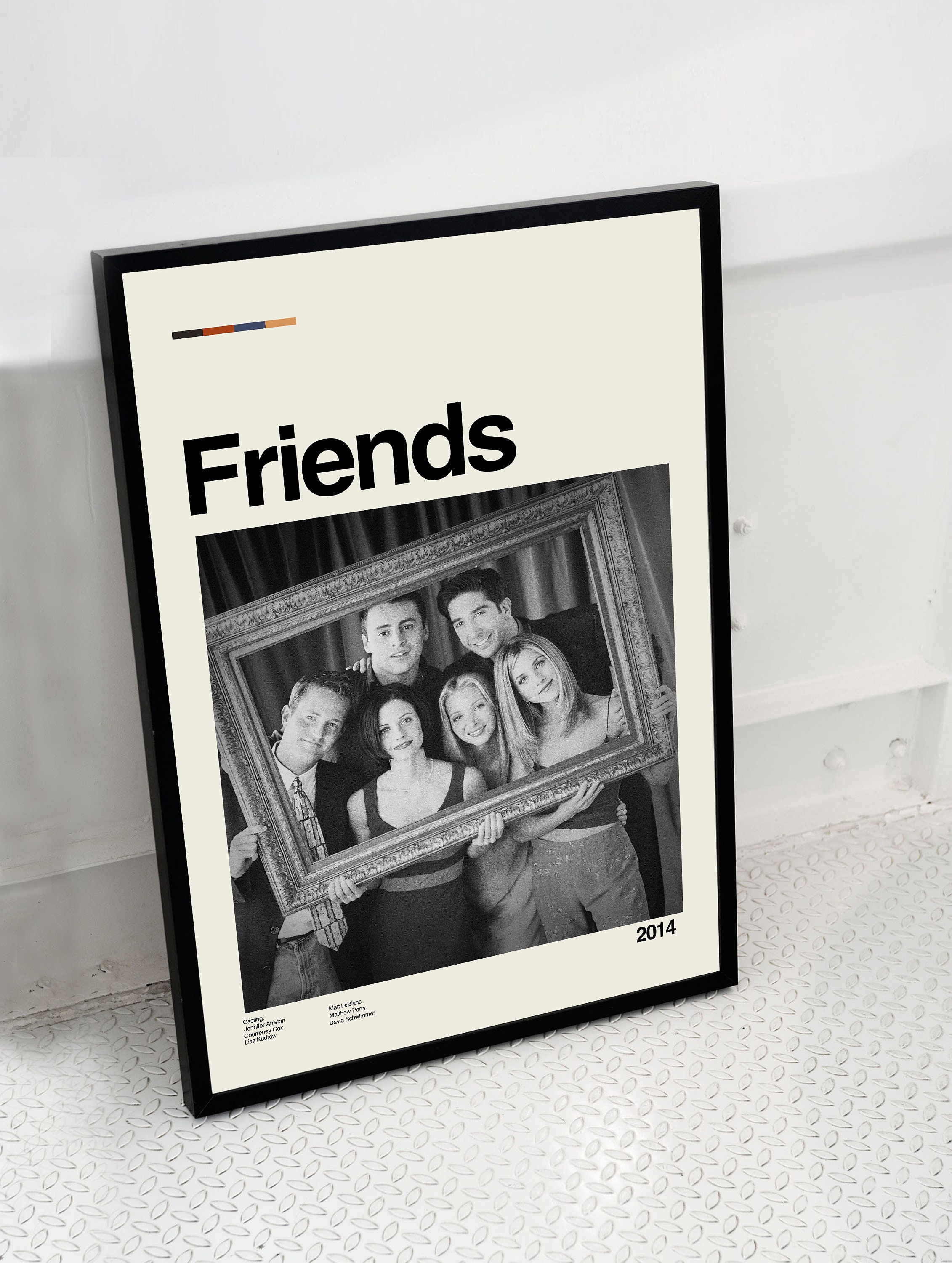 Friends Movie Poster, Retro Movie Poster sold by In-Depth-Chiarra | SKU ...